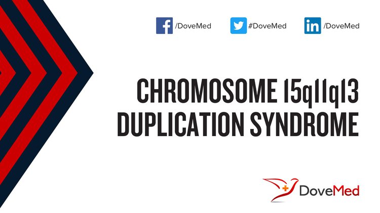 Chromosome 15q11q13 Duplication Syndrome