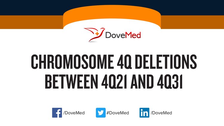 Chromosome 4q Deletions Between 4q21 and 4q31