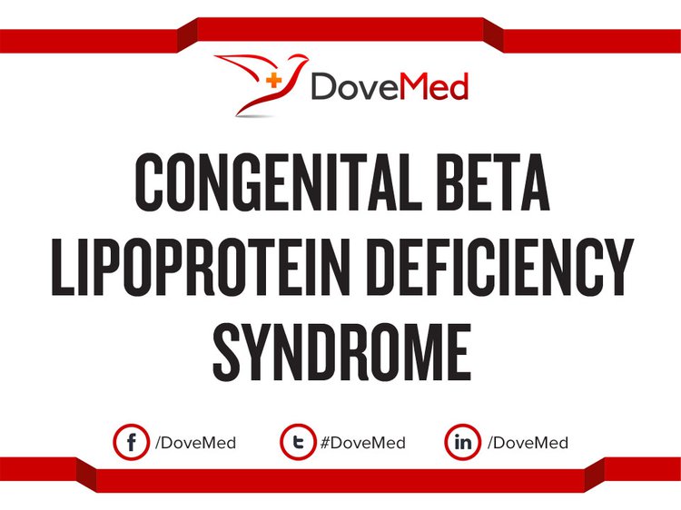 Congenital Beta Lipoprotein Deficiency Syndrome