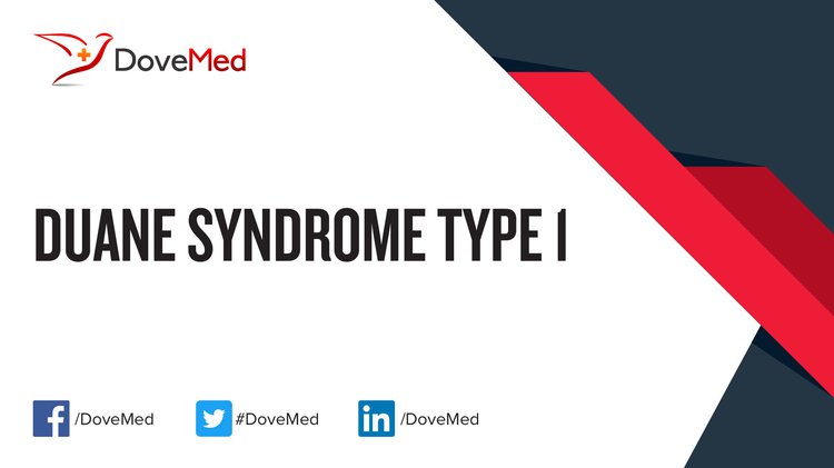 Duane Syndrome Type 1