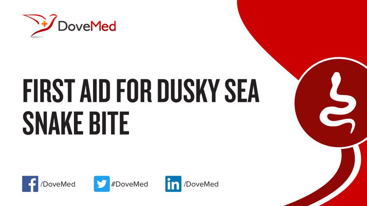 First Aid for Dusky Sea Snake Bite