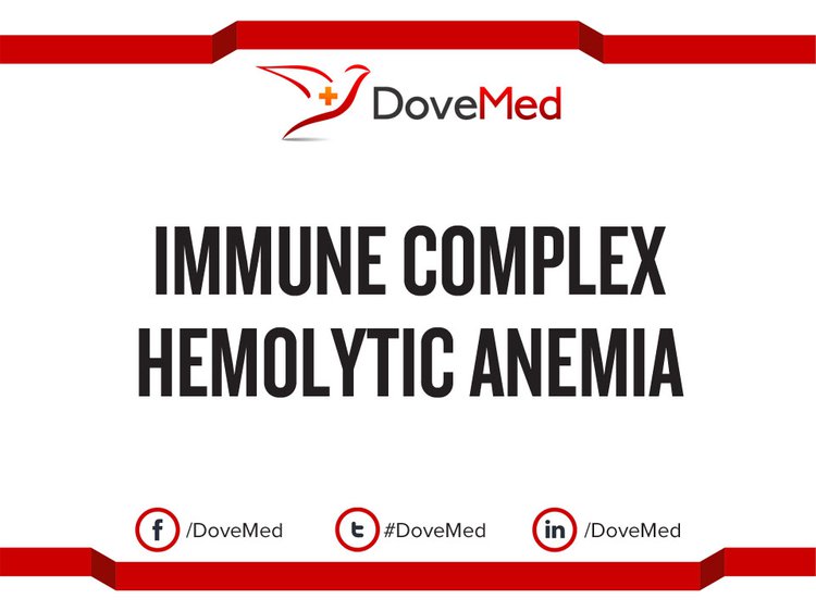 Immune Complex Hemolytic Anemia