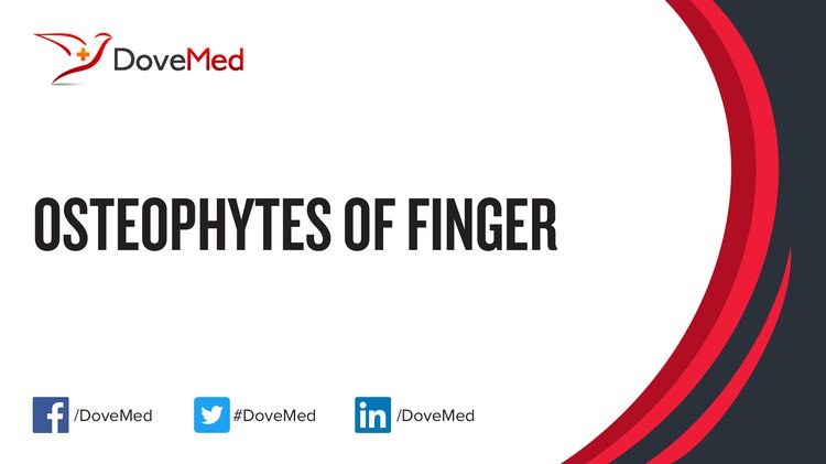 Osteophytes of Finger