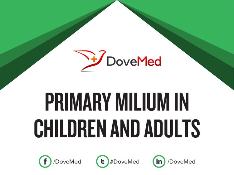 Primary Milia in Children and Adults