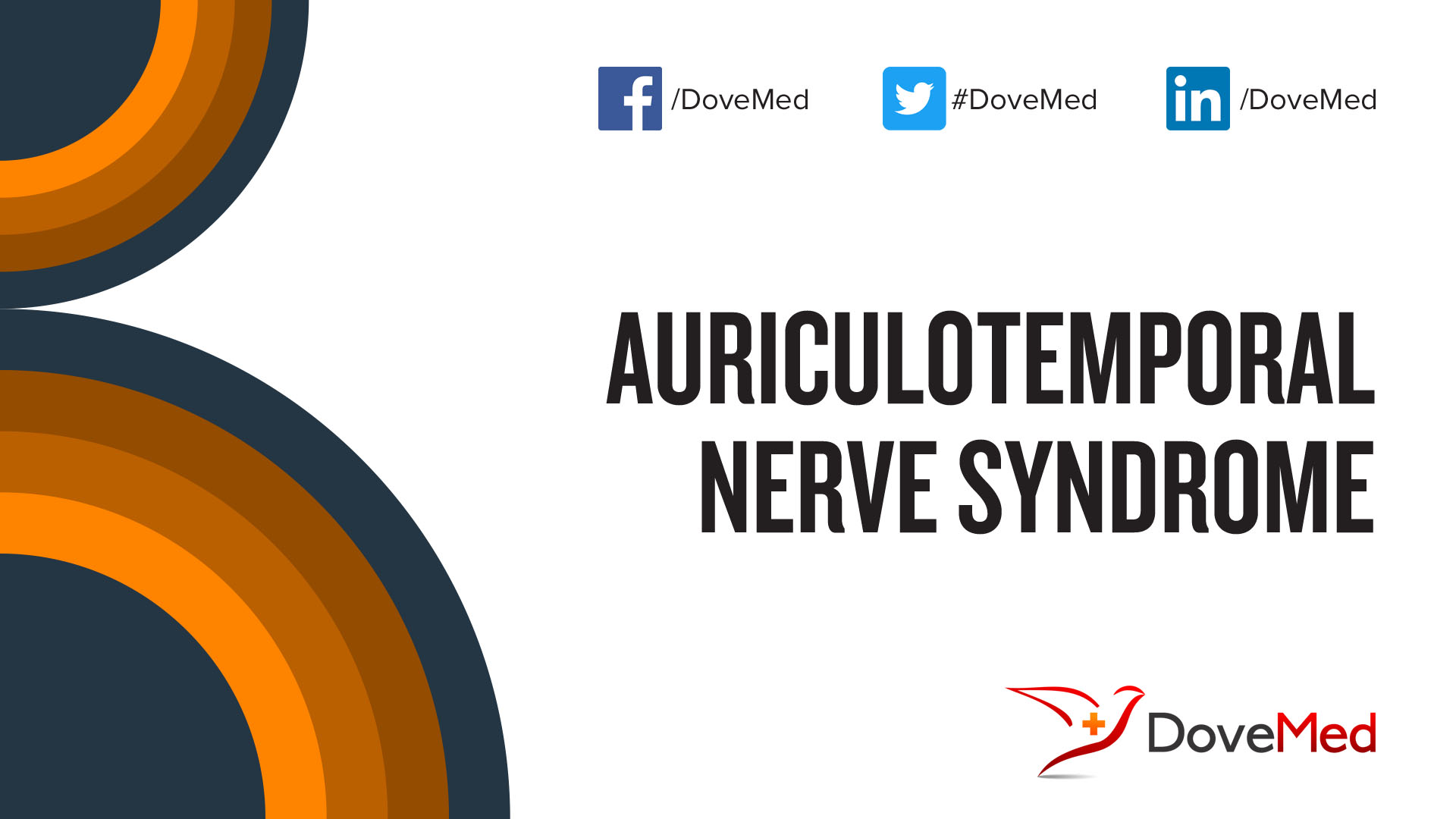 Auriculotemporal Nerve Syndrome Auriculotemporal Nerve Syndrome