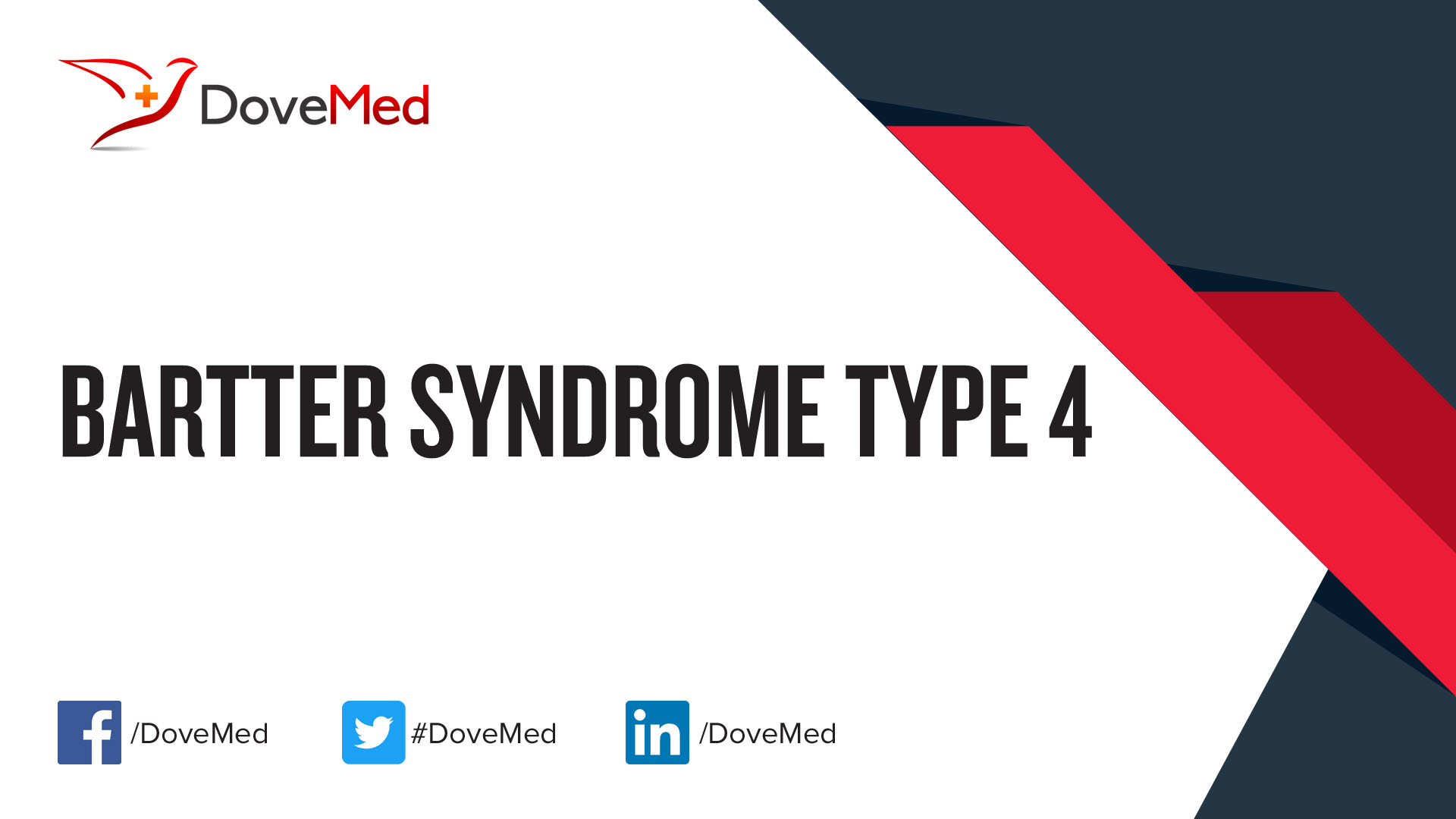 Bartter Syndrome Type 4