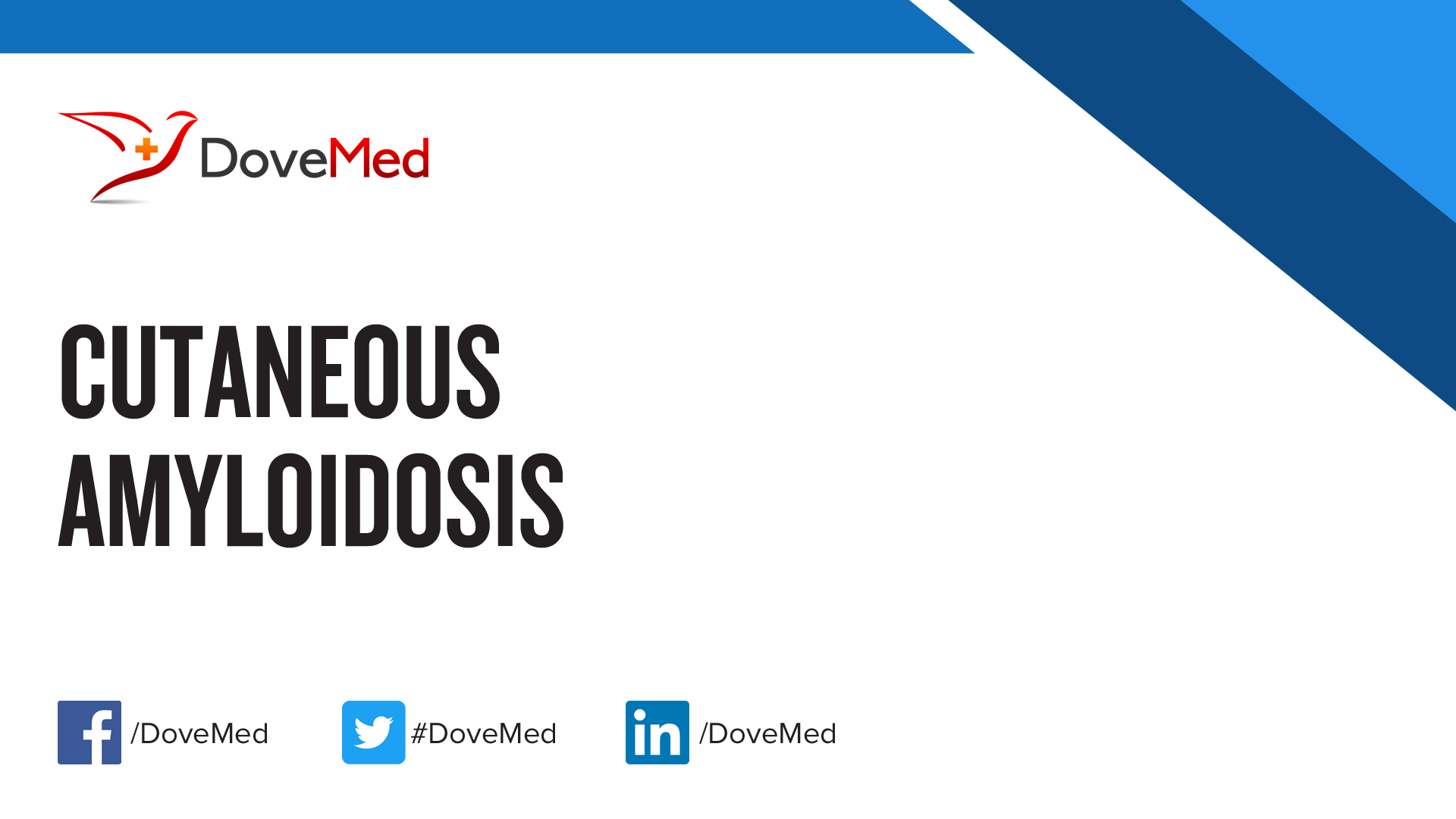 Cutaneous Amyloidosis