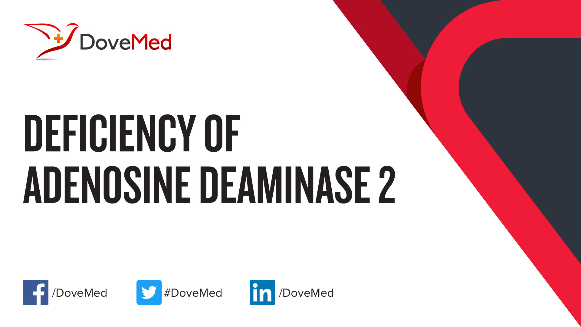 Deficiency of Adenosine Deaminase 2