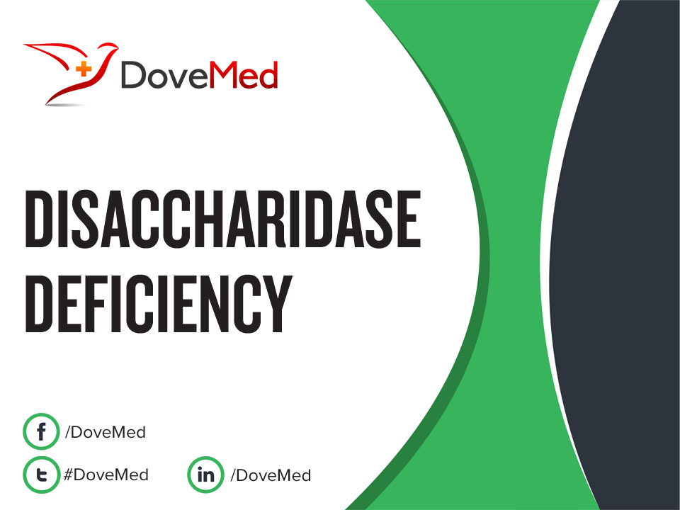Disaccharidase Deficiency (Lactose Intolerance)