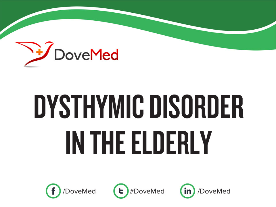 Dysthymic Disorder in the Elderly