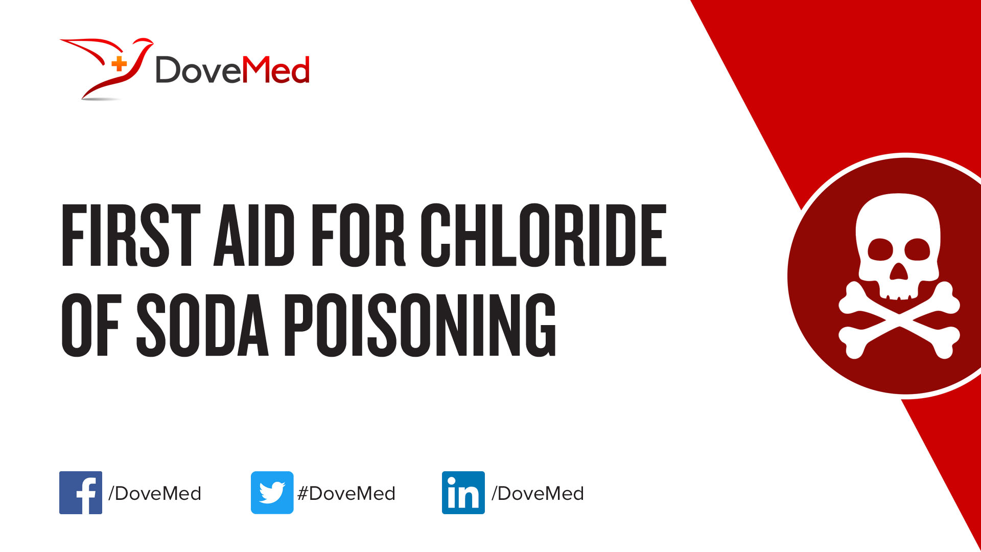 First Aid for Chloride of Soda Poisoning