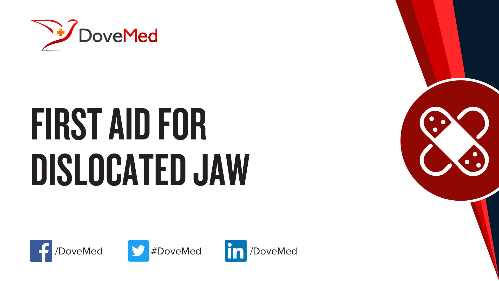 First Aid for Dislocated Jaw