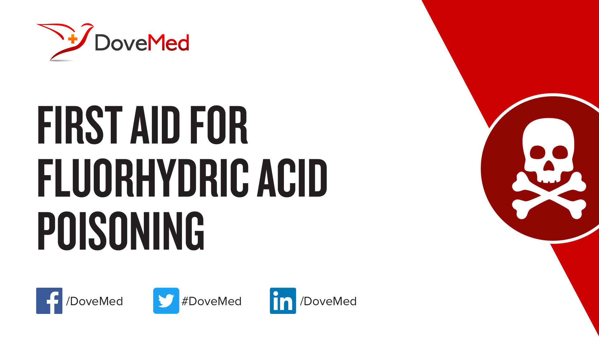 First Aid for Fluorhydric Acid Poisoning