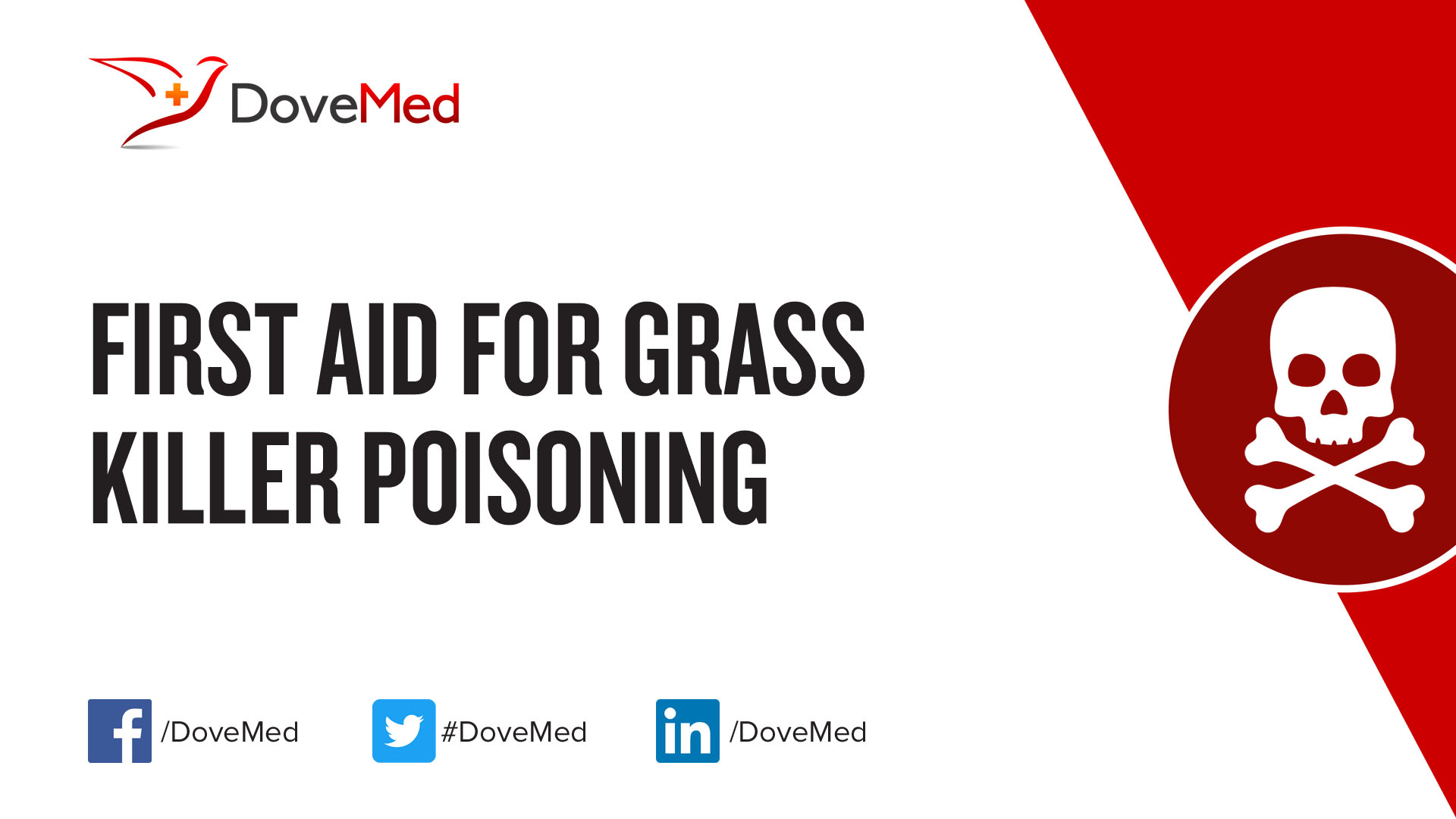 First Aid for Grass Killer Poisoning