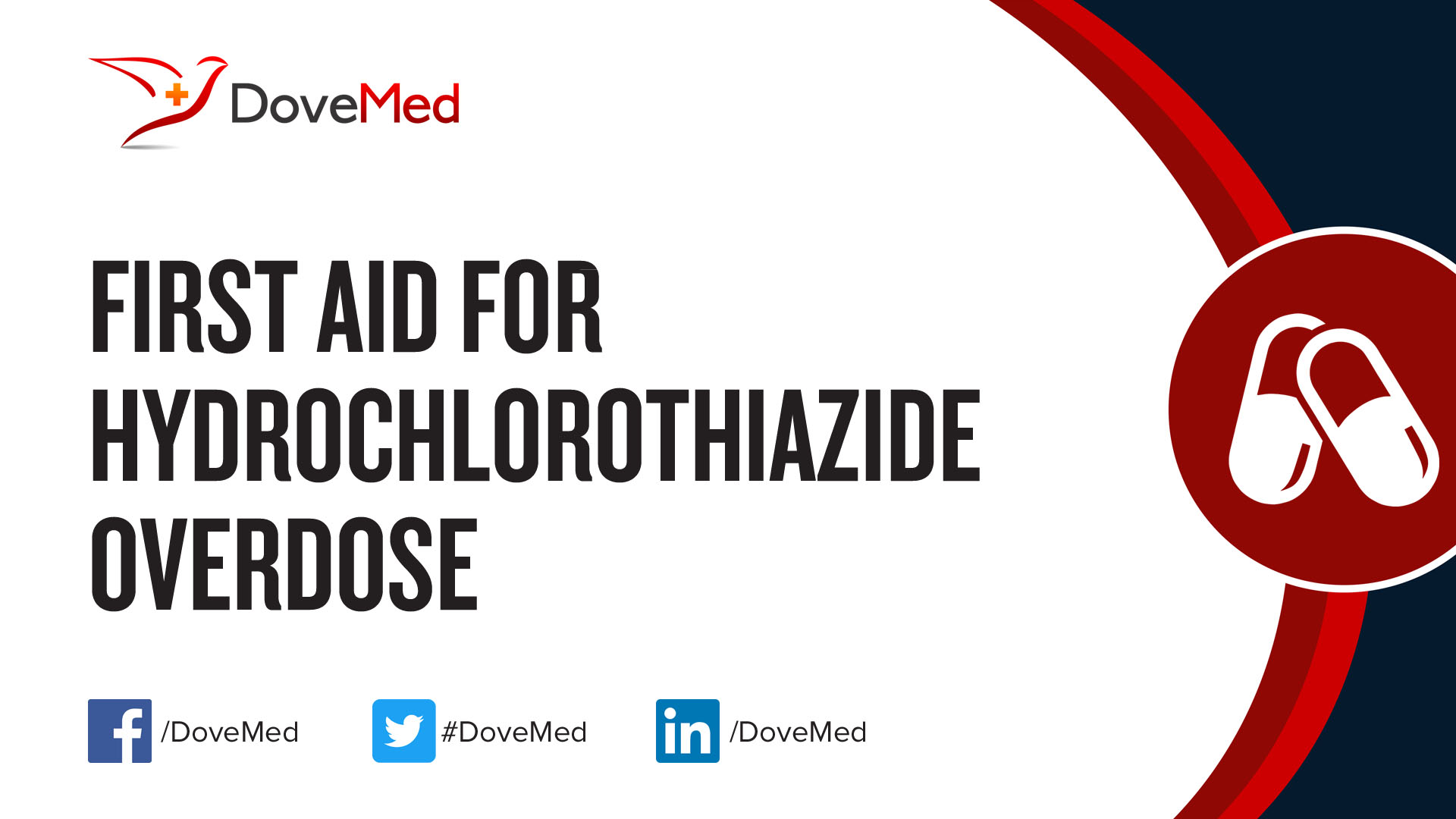 First Aid for Hydrochlorothiazide Overdose