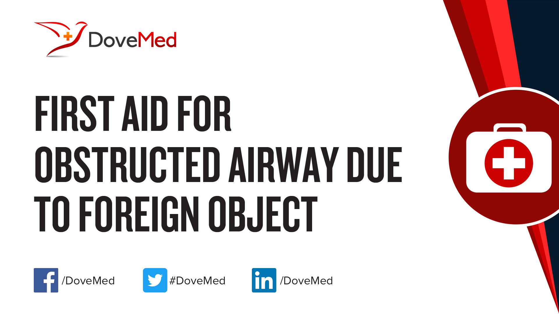 First Aid for Obstructed Airway due to Foreign Object