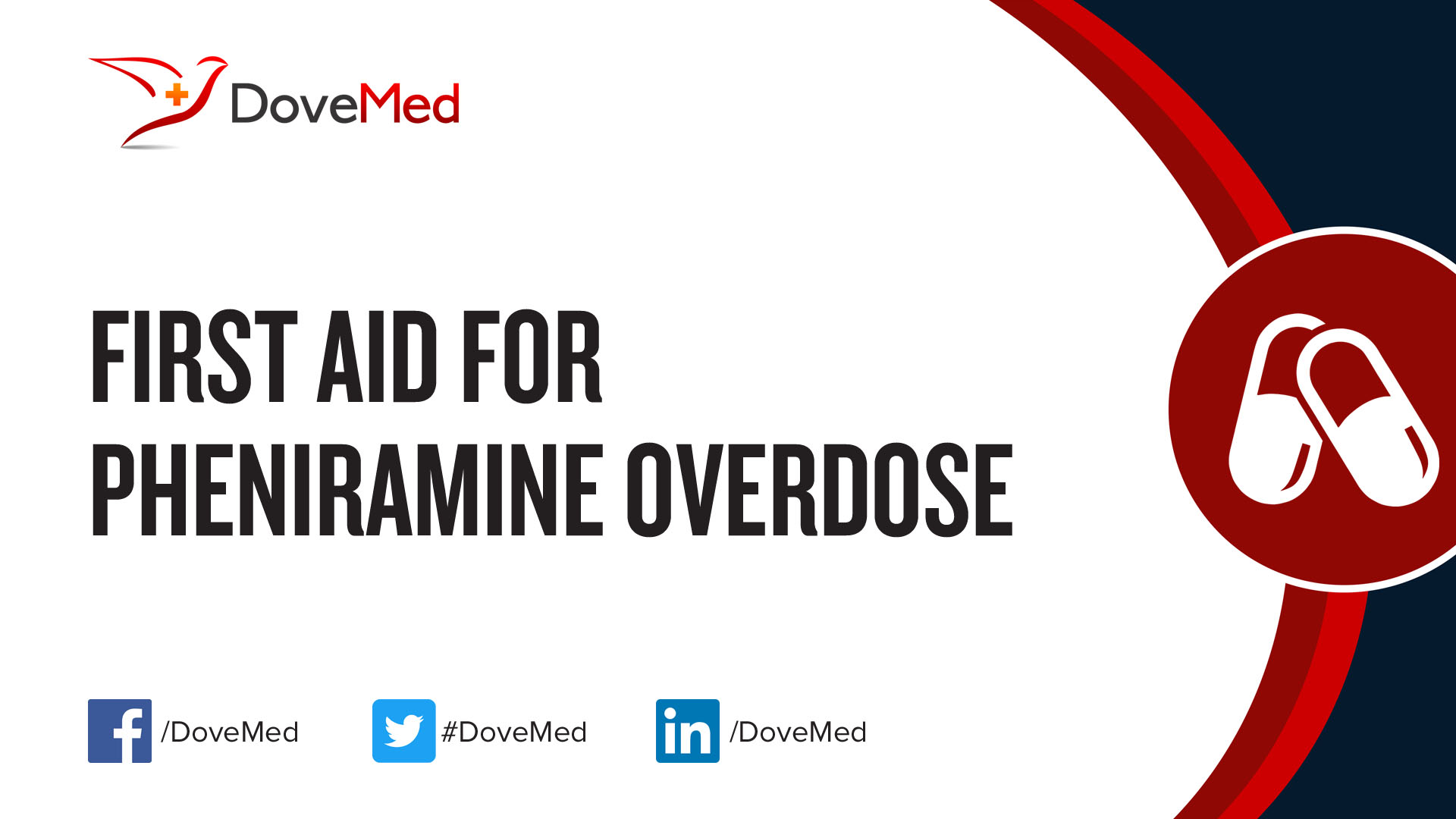 First Aid for Pheniramine Overdose