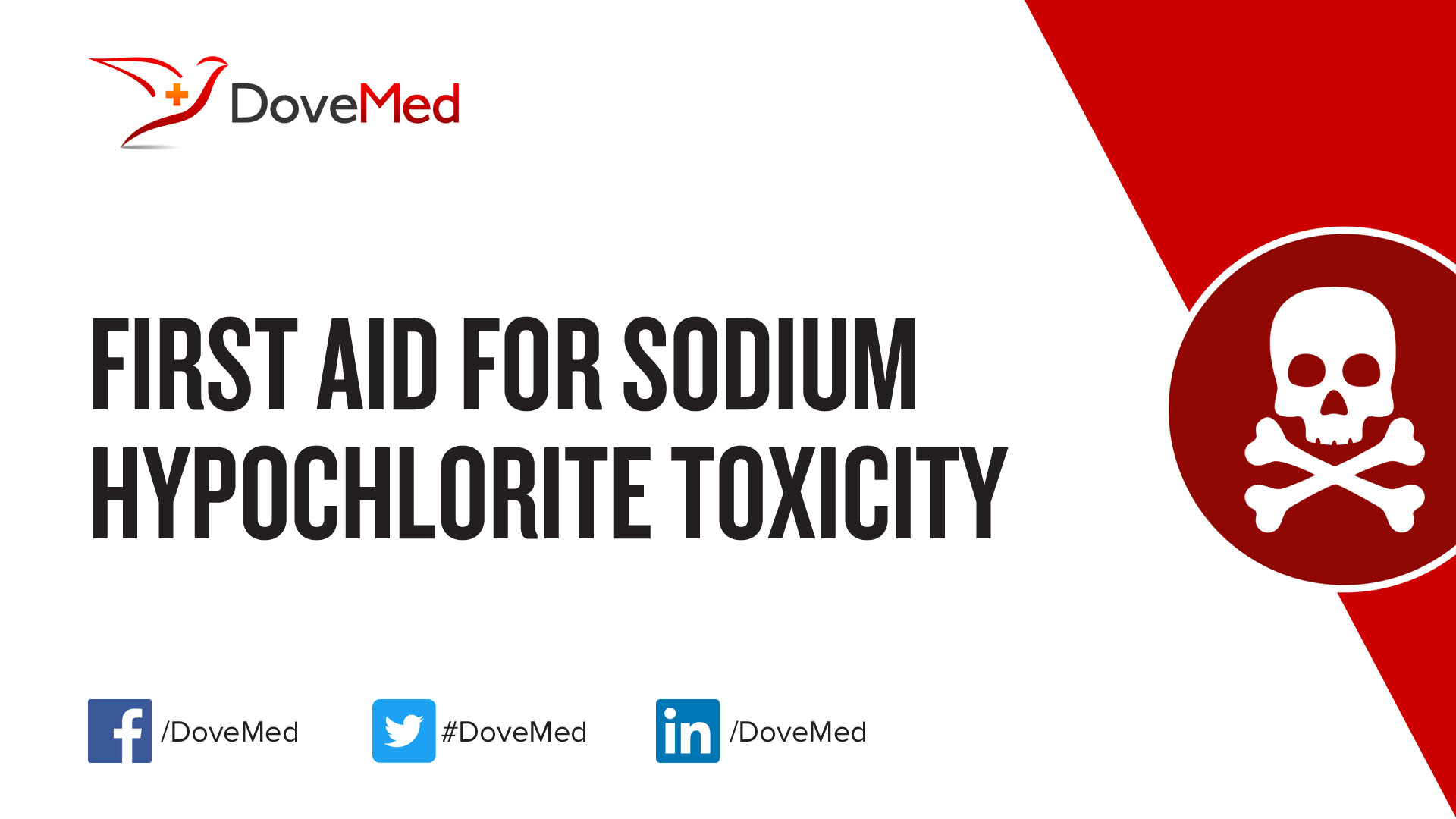 First Aid for Sodium Hypochlorite Toxicity