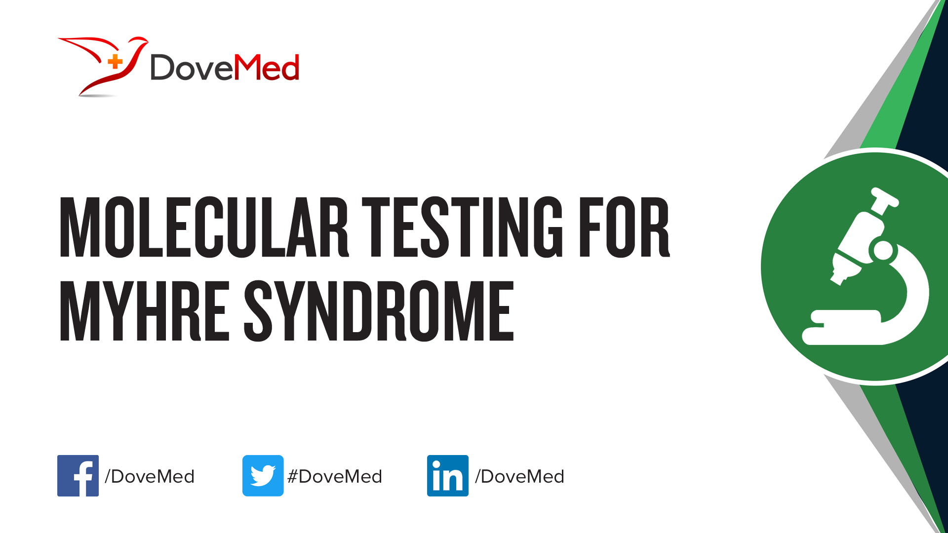 Molecular Testing For Myhre Syndrome
