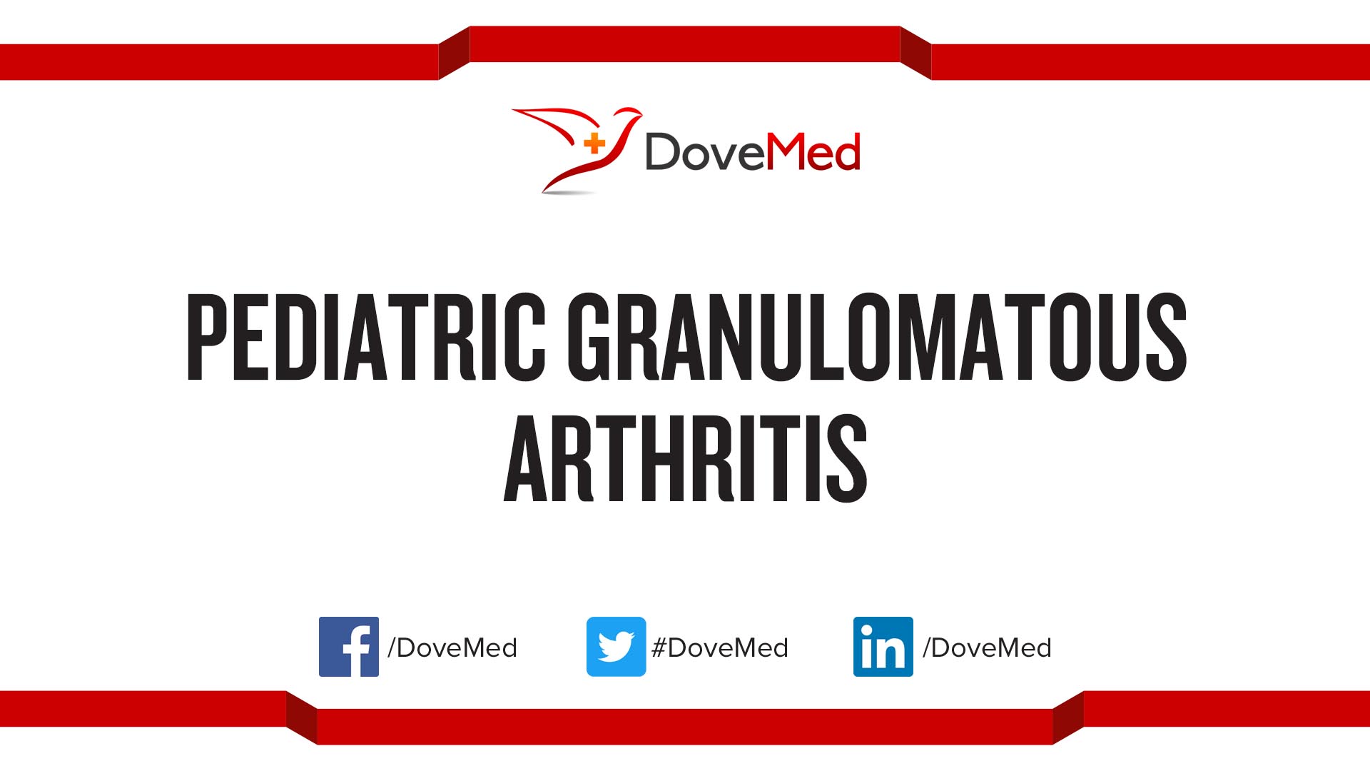 Pediatric Granulomatous Arthritis