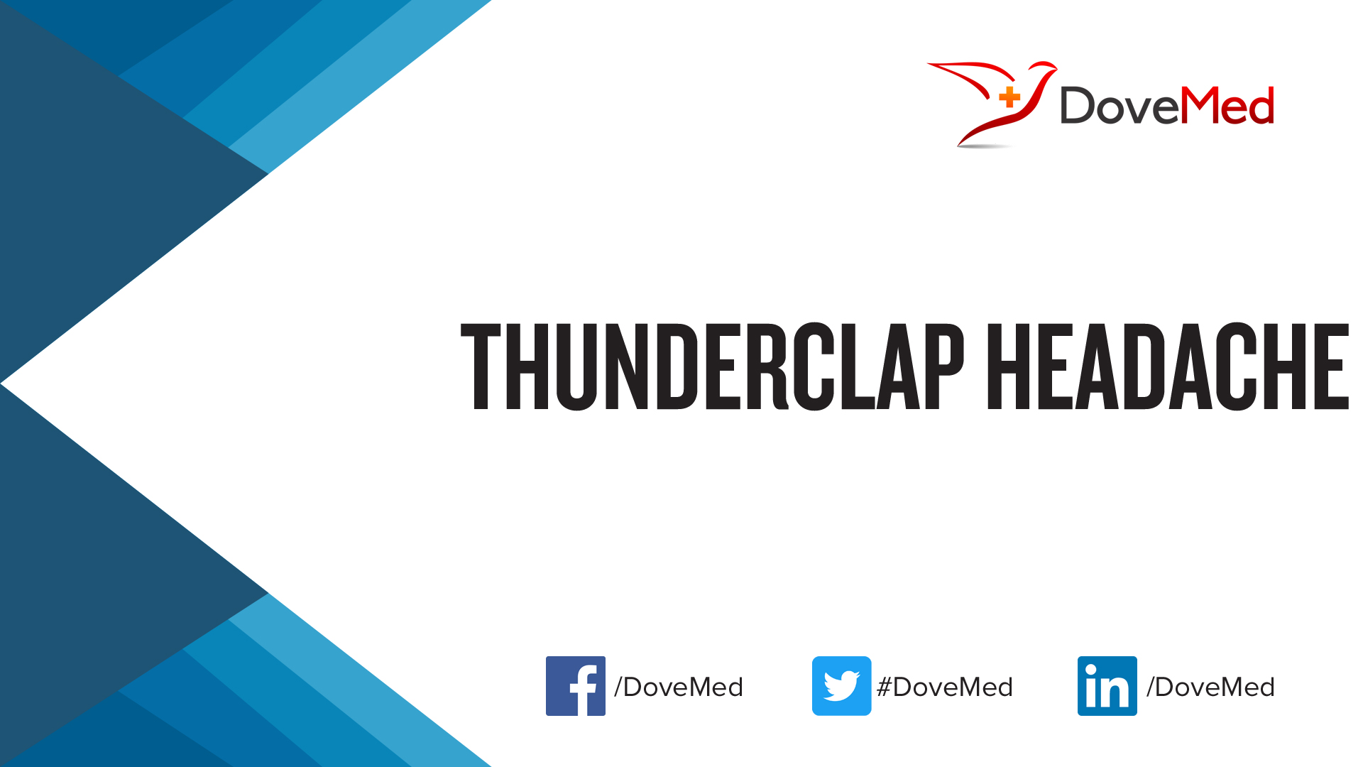 Thunderclap Headache