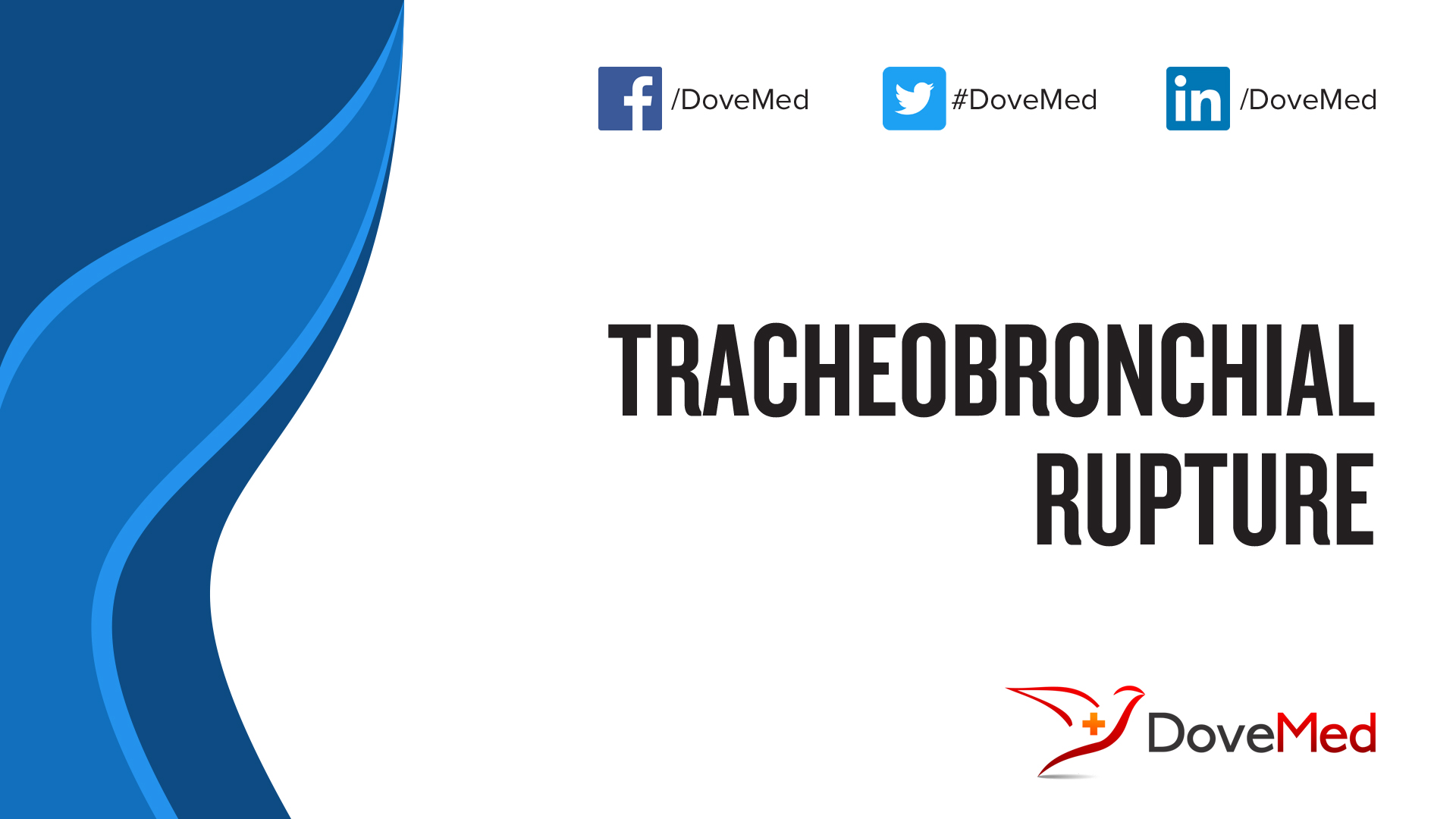 Tracheobronchial Rupture