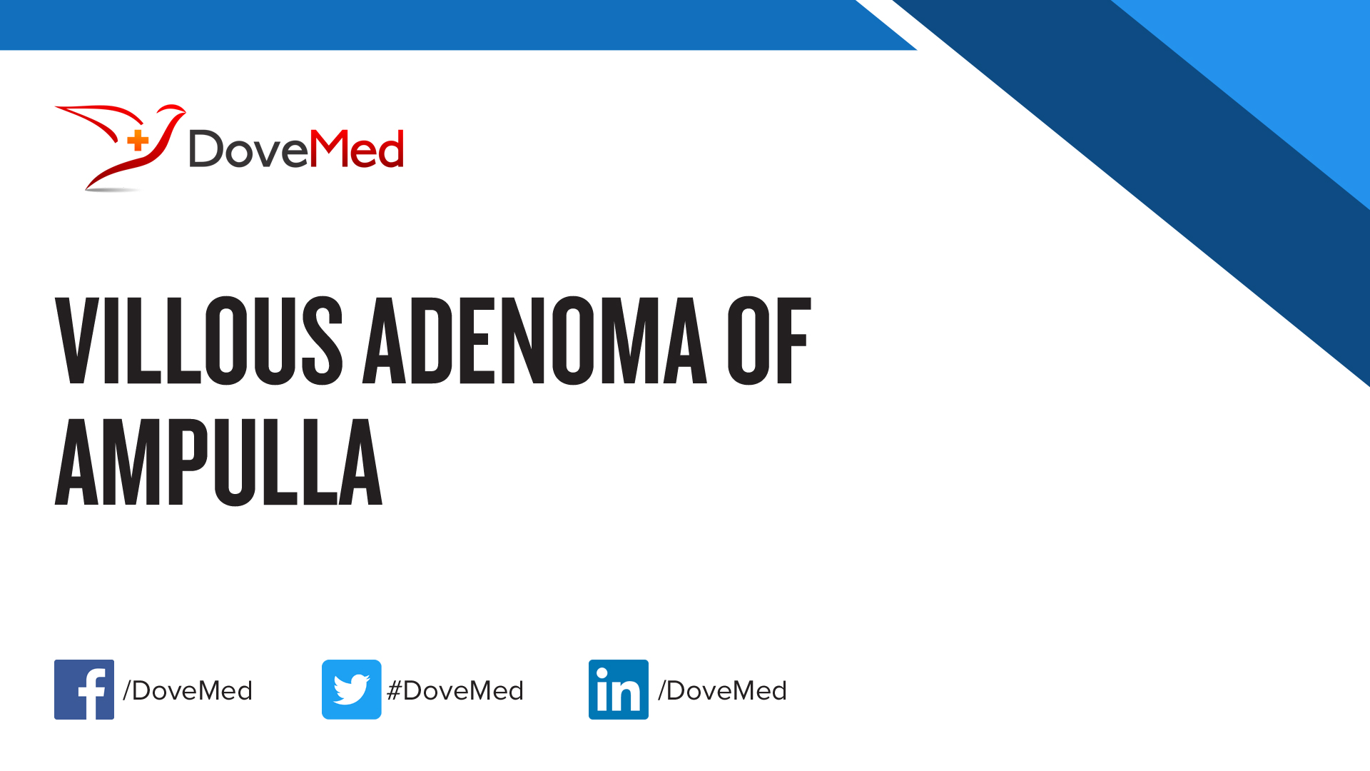 Villous Adenoma of Ampulla